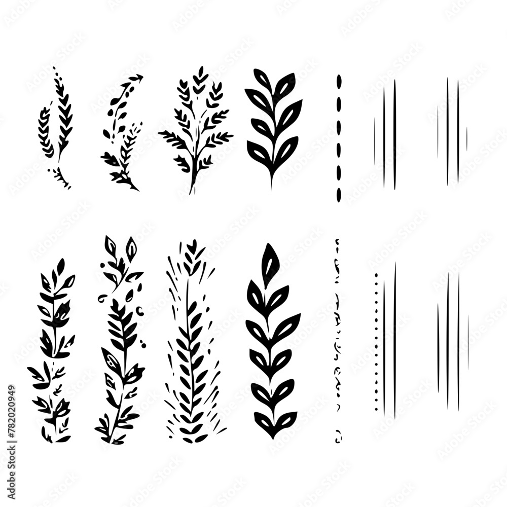 Text Frame Monograms Svg Bundle, Floral Frames, Frame Svg, Border Svg ...