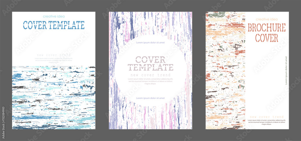 Abstract cover design. A creative design template for banners, posters ...