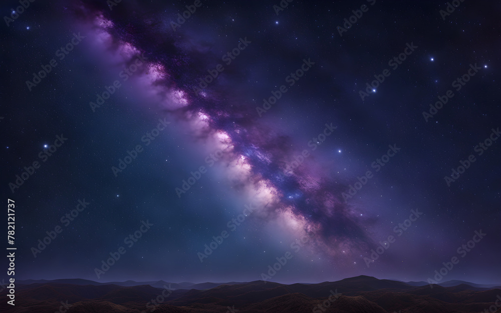 Starry night sky texture, deep blues and purples with sparkling stars ...