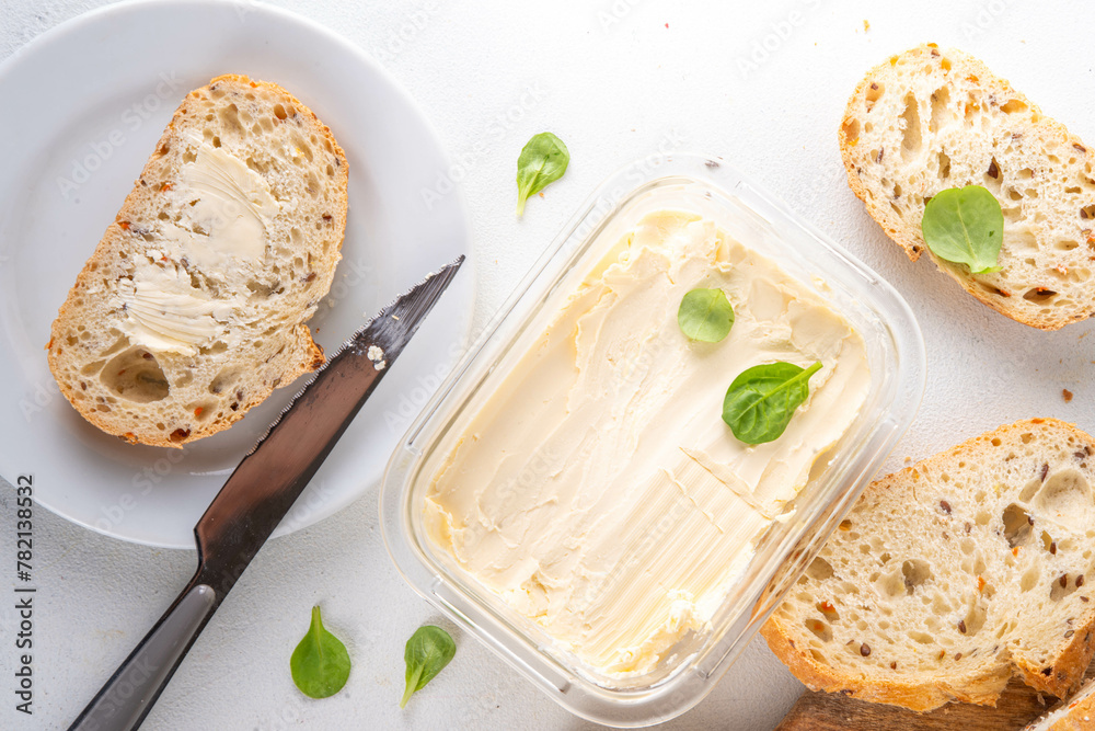 Homemade Vegan Butter, non-dairy creamy, plant based alternative butter ...