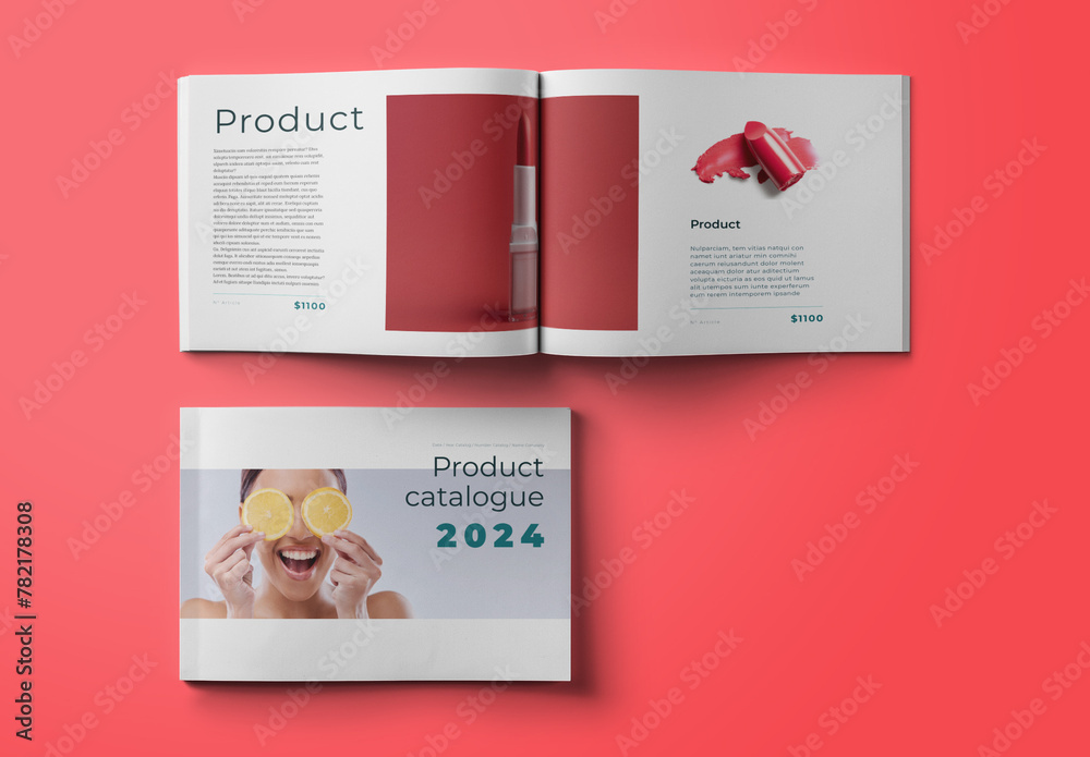 Product Catalog Layout Stock Template | Adobe Stock
