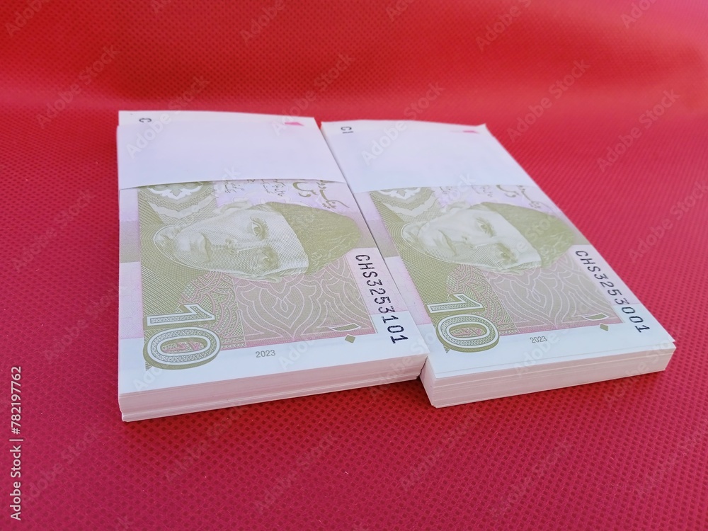 Bundle of Pakistani Currency. 10 Rupees note Pakistani, Pakistani ...
