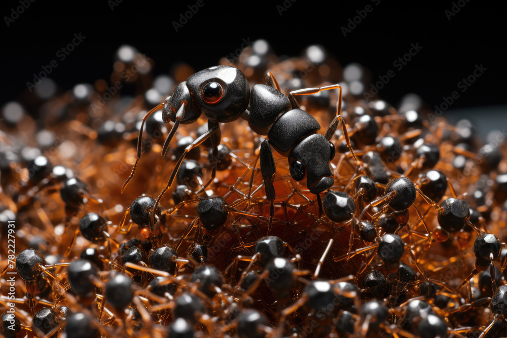 A data protection system inspired by the social structure of ant ...