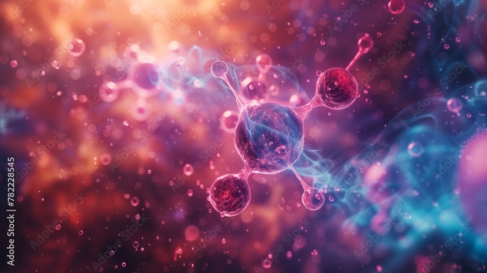 Subatomic particle dance in nano universe: dynamic illustration of ...