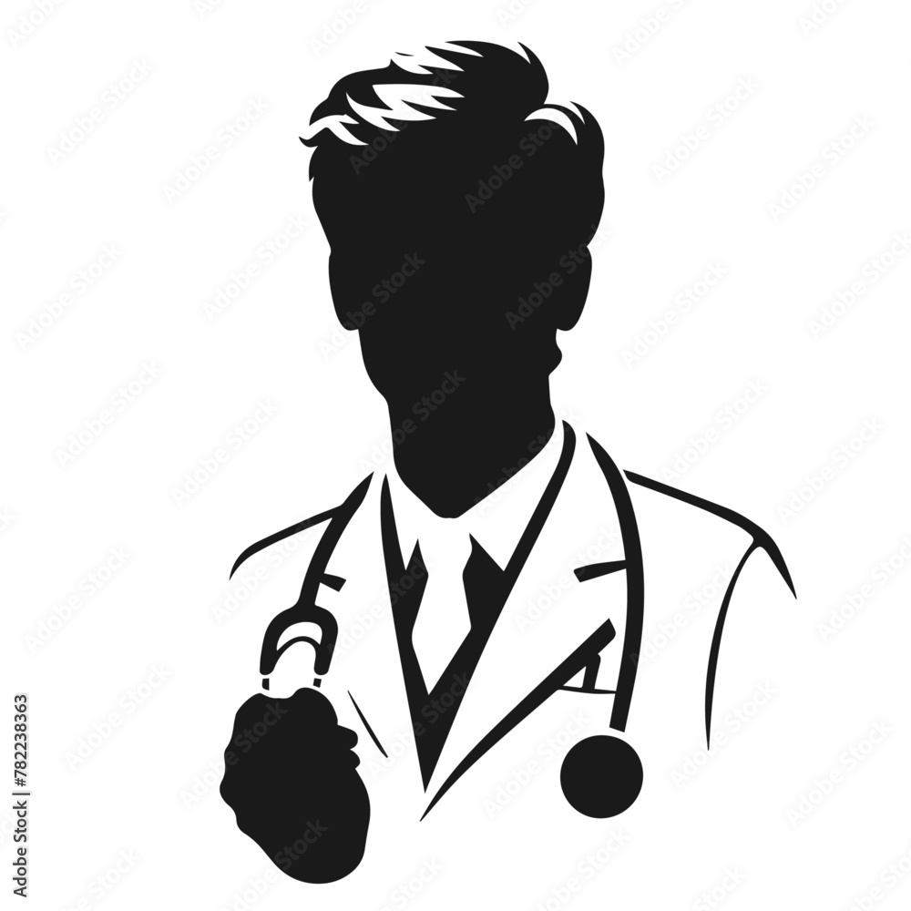 Doctor 🧑‍⚕️. Flat vector style character, Healthcare illustration ...