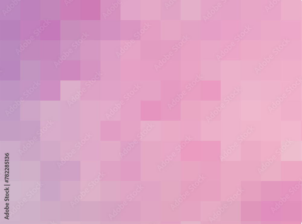 Gradient background from light and dark pink squares. A backing of pink ...