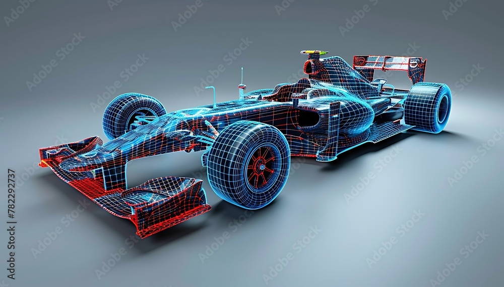 Develop CAE Model for Enhanced Formula 1 Aerodynamics, Analyze airflow ...