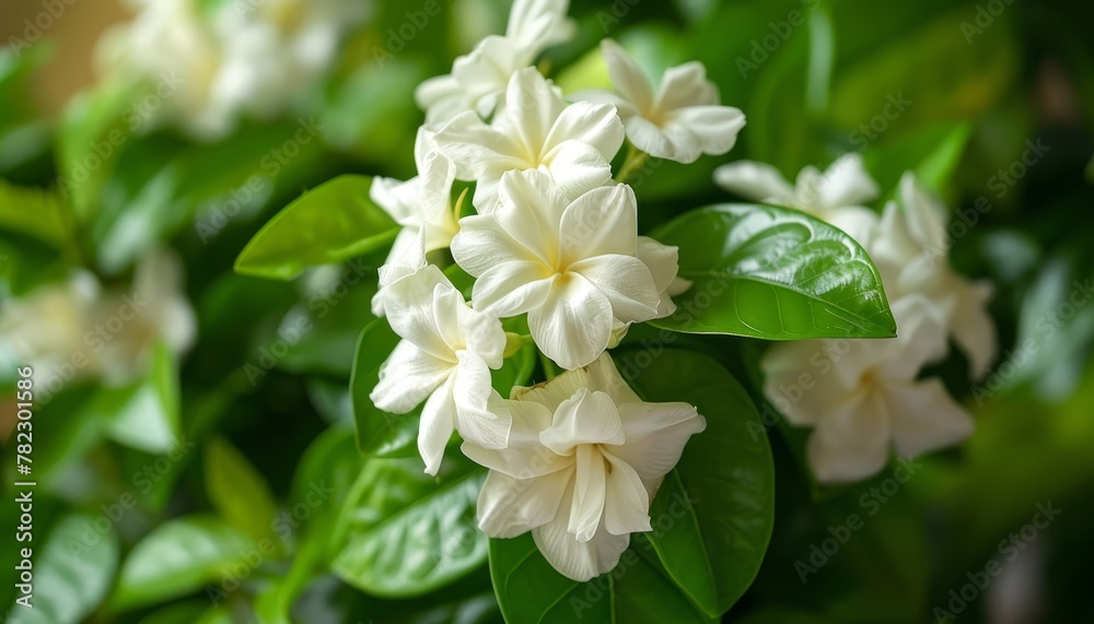 Arabian jasmine is well known for its fragrant flowers use in tea and ...