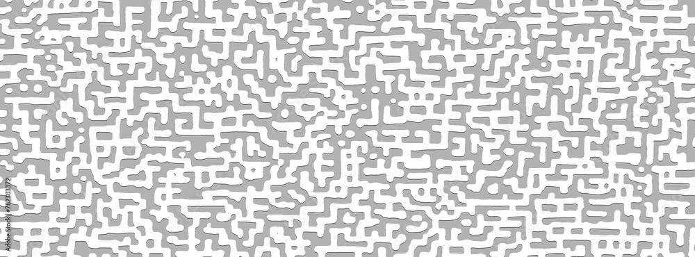 Labyrinth pattern. Connections, intelligence, white and grey, texture ...