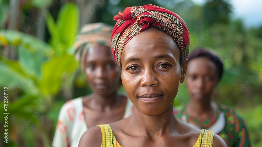 Women of Madagascar. Women of the World. Portrait of a confident woman ...