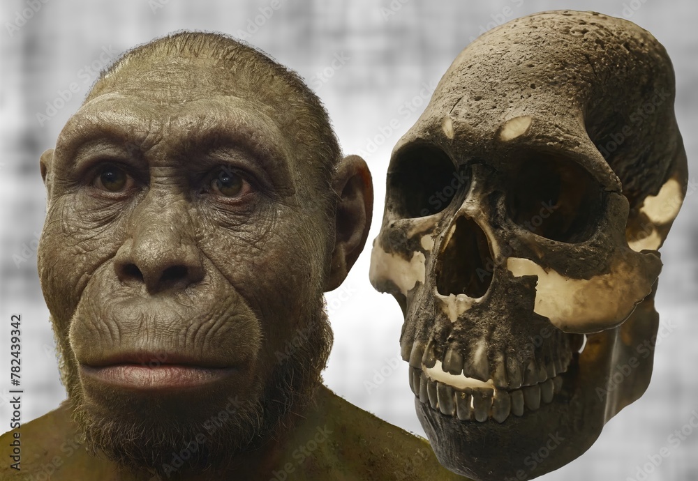 Homo rudolfensis is an extinct hominid, which lived about two million ...