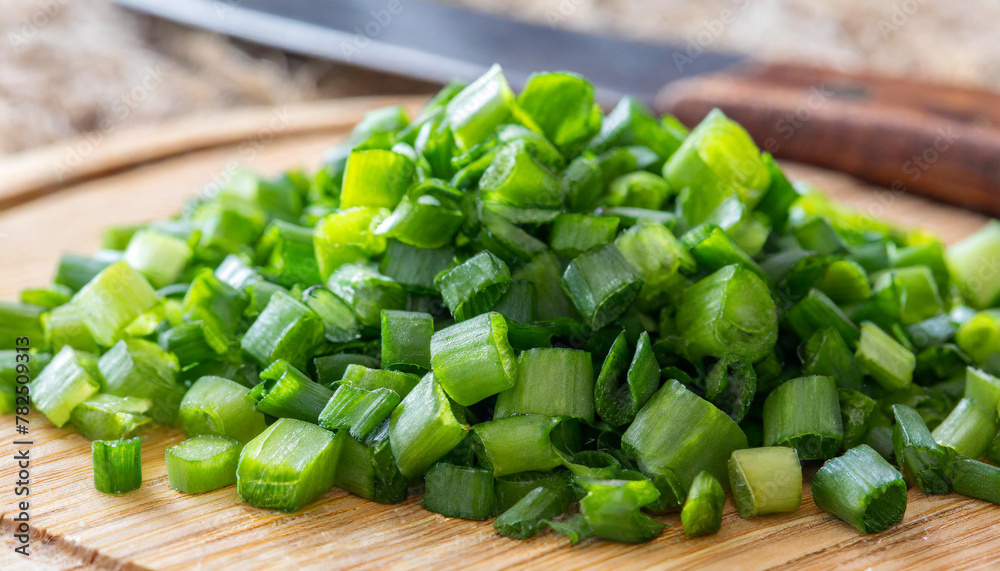 Allium schoenoprasum, popularly known as chives, chives or chives, in ...