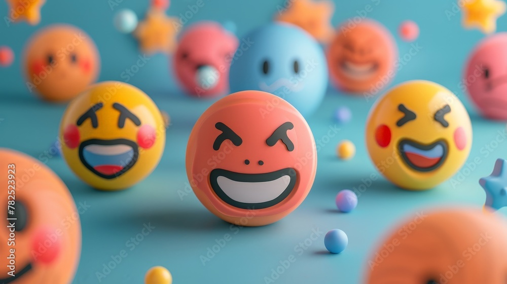 Smiling Emojis Reflect Positive Brand Sentiment Analysis,A group of ...