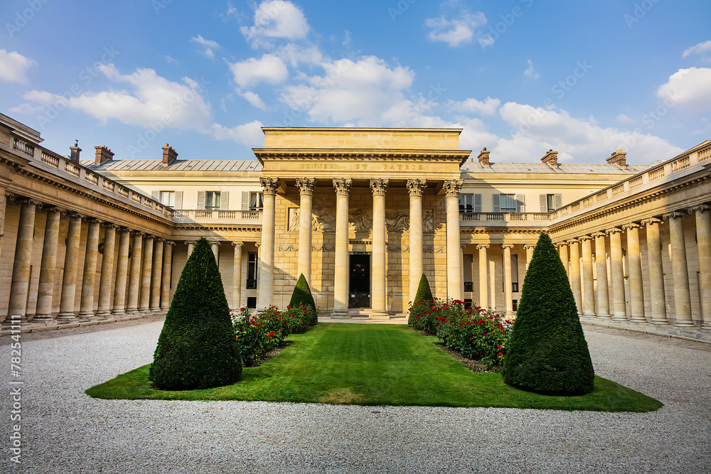 Palace of Legion of Honor (Palais de la Legion d'Honneur) in historic ...