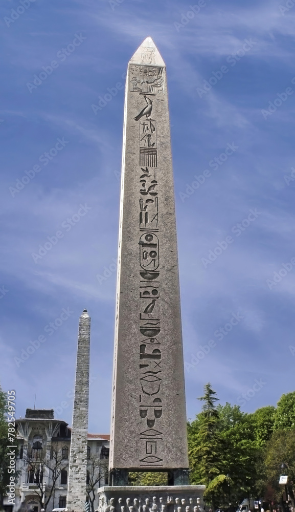 The Egyptian Obelisk, also known as the Obelisk of Theodosius, is an ...