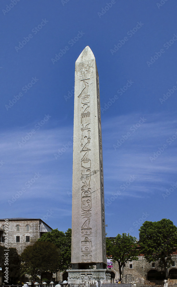 The Egyptian Obelisk, also known as the Obelisk of Theodosius, is an ...