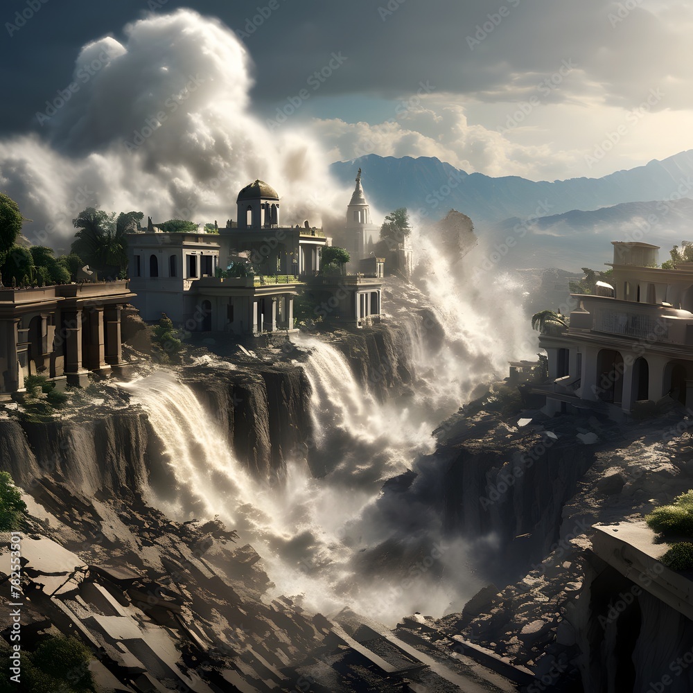 Earthquakes, soil collapses, buildings collapse, property damage ...