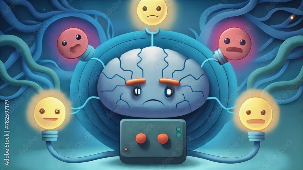 Emotions are like switches in a circuit constantly flickering on and ...