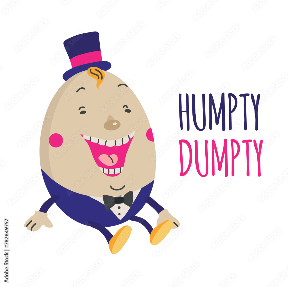 Humpty Dumpty icon clipart avatar logotype isolated vector illustration ...