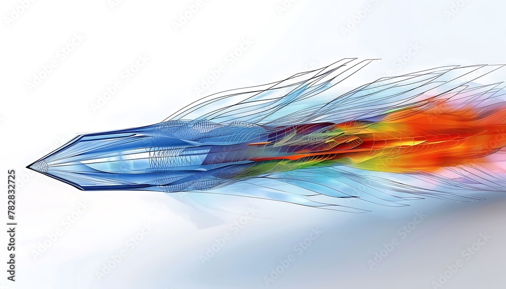 Visualize Airflow Patterns over Airfoil with Computational fluid ...