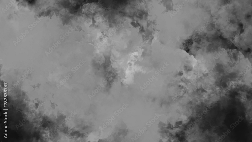 Colorful smoke on a black background, Gray smoke or fog color isolated ...