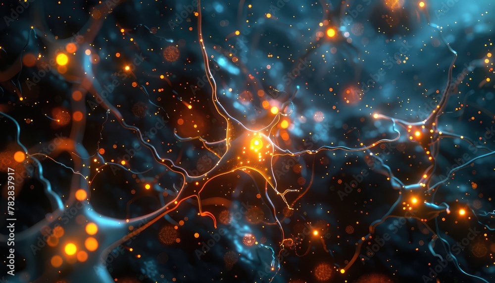 Artificial Intelligence Abstract Background, Design an abstract ...