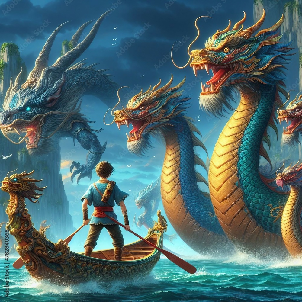 Dragon Boat Quest: Uniting Sentient Vessels in a Fantasy World ...
