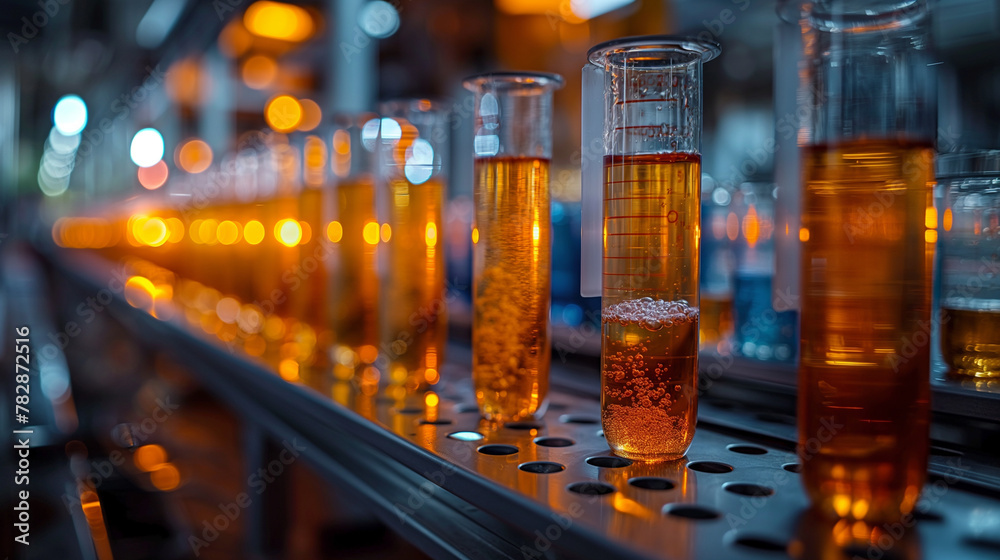 Chemical Analysis: In a chemistry laboratory, scientists use test tubes ...