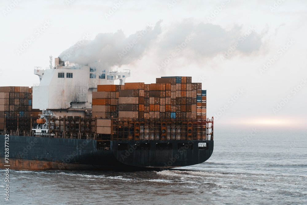 Exhaust Gas Cleaning System. Air Pollution Reduction From The Ship ...