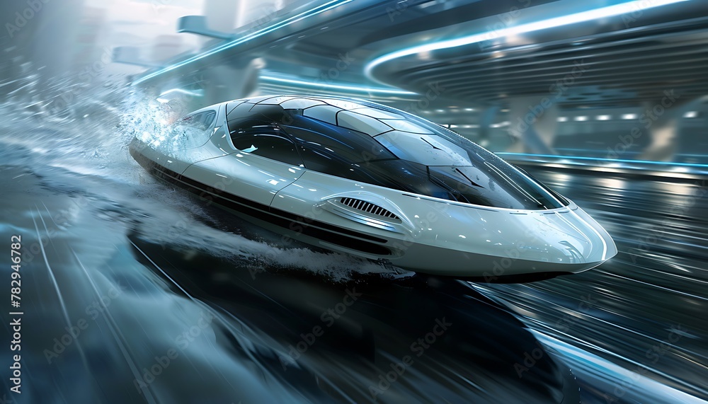 concept for a hybrid vehicle that seamlessly transitions between ...