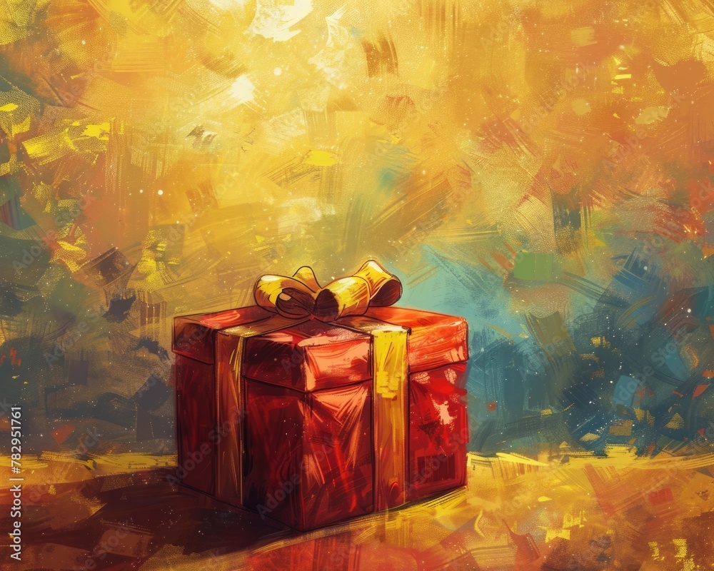 Divine Treasures: Spiritual Gifts Illustration with Symbols of ...