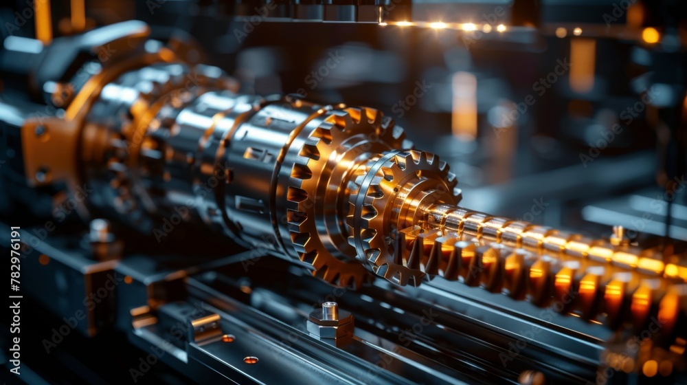 Precision personified in the intricate meshing of gears and the ...