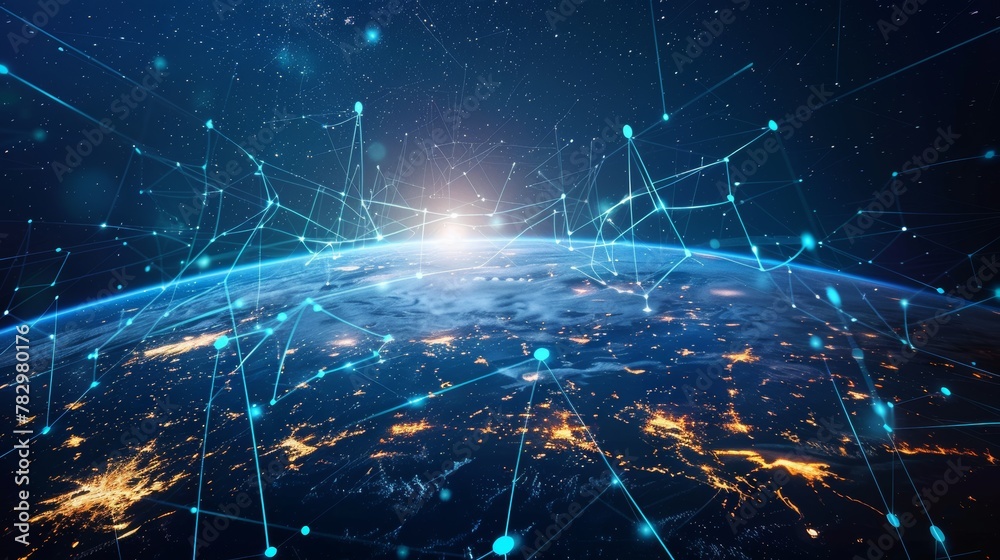 Visualize the intricate web of connections in the LAN (Local Area ...