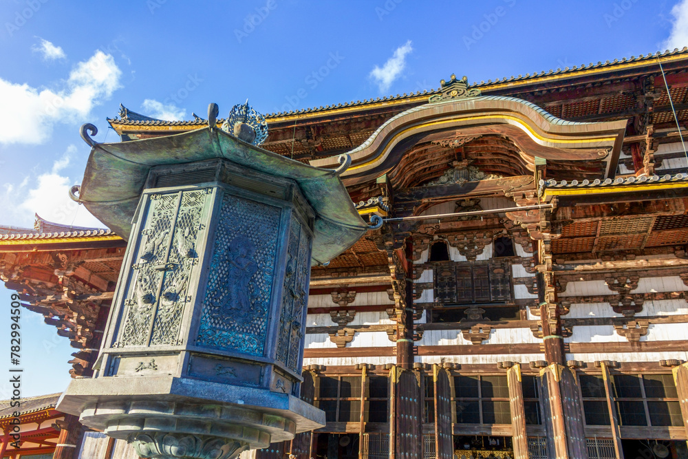 Nara, Japan - November 17, 2023: The Hakkaku Toro (Japanese - 八角燈籠 ...