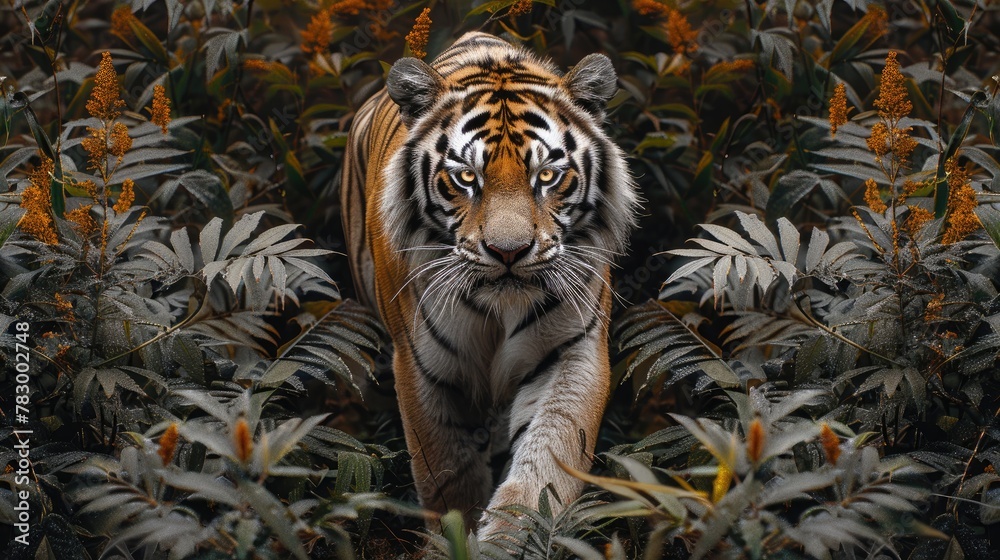 Majestic Bengal White Tiger. Exploring the Intriguing Behavior and ...