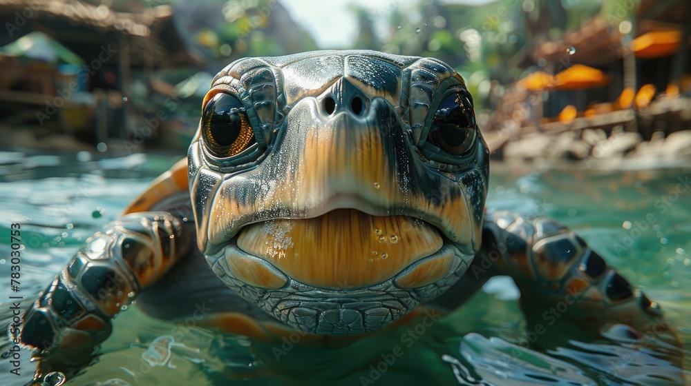 Chronicles the Majestic Movements and Behaviors of Turtles in the Open ...