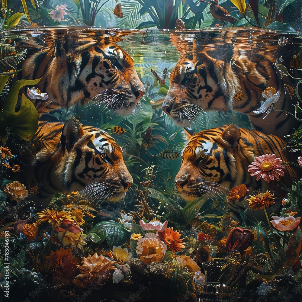 Craft an engaging visual that celebrates the beauty and diversity of ...