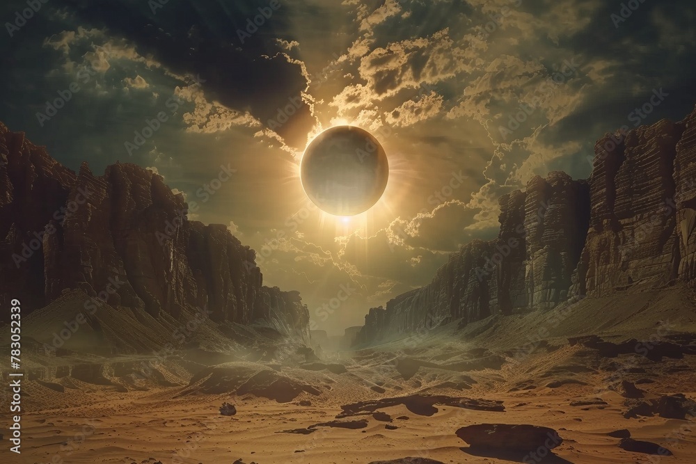 The ethereal corona of the sun emerges during a total eclipse ...