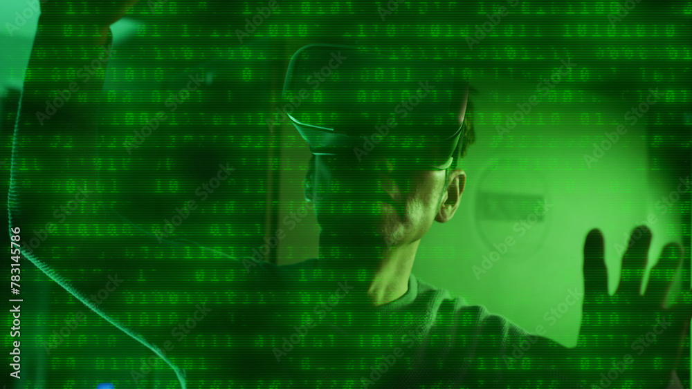 Digital Tech Overlays Stock Template | Adobe Stock