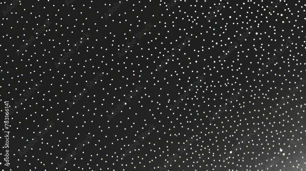 An art design featuring monochrome diffuse print and random scatter ...