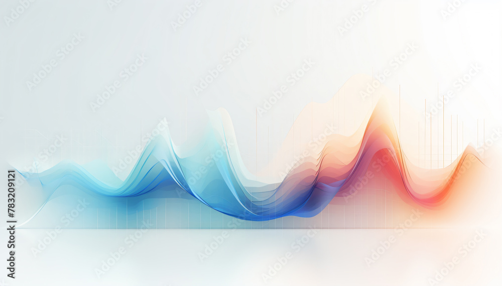 business charts data visualization. Data science and visual management ...