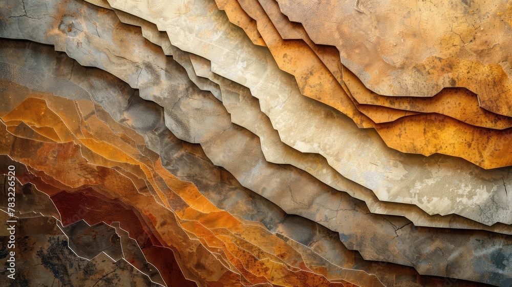 banner background National Geologist Day theme, and wide copy space, An ...