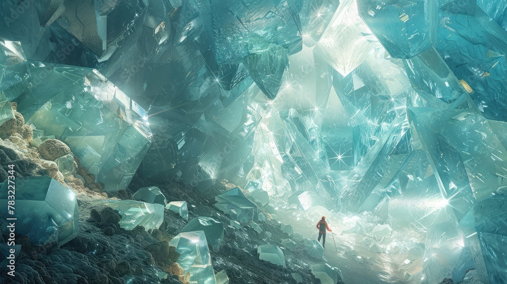 banner background National Geologist Day theme, and wide copy space, An ...