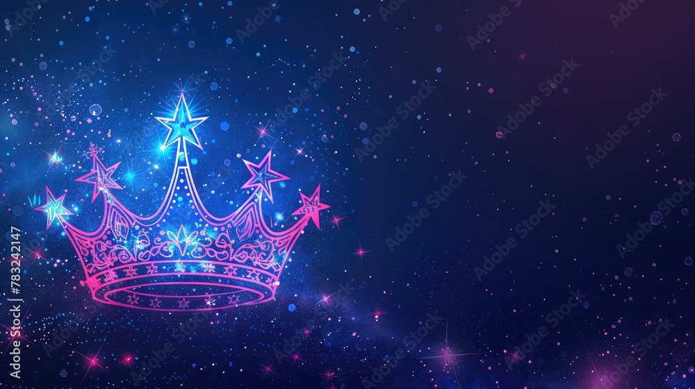 banner background International Beauty Pageant Day theme, and wide copy ...