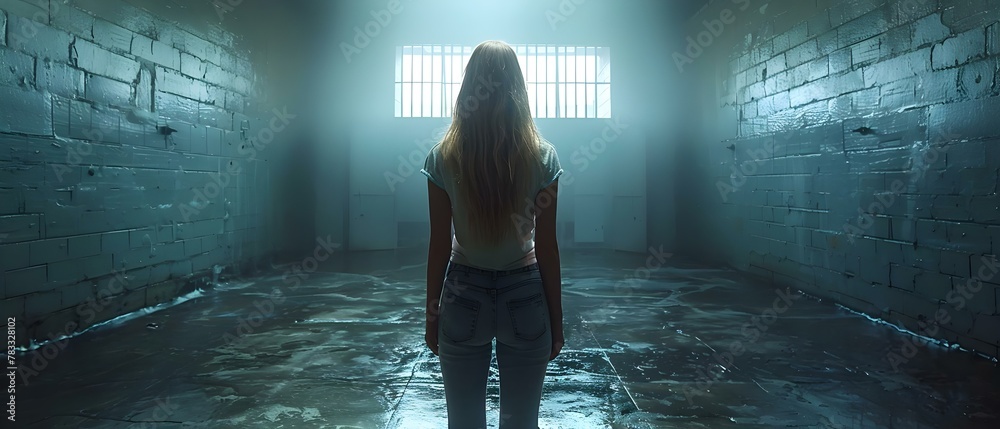 Solitude Echoes: The Silent Struggle Within. Concept Mental Health ...