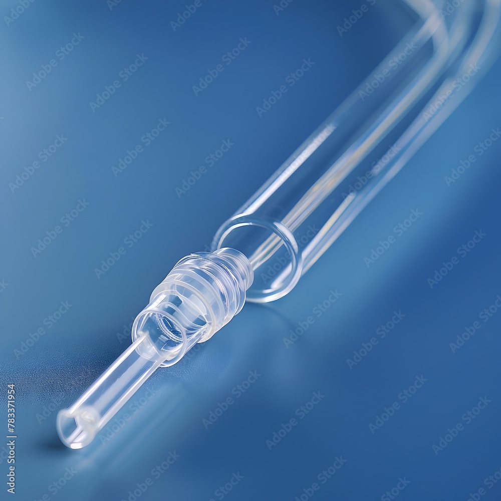 Transparent Nasogastric Feeding Tube Providing Nutritional Support ...