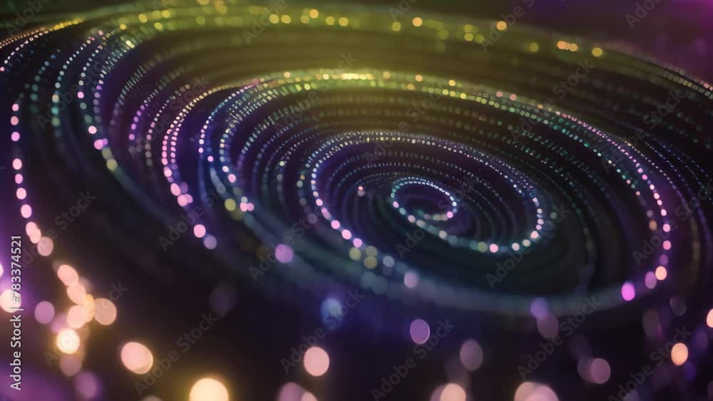 Video „This photo captures an abstract Video featuring a visually ...