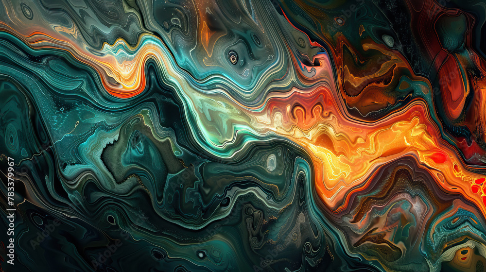 Metamorphic Symphony: An abstract background that evokes the concept of ...
