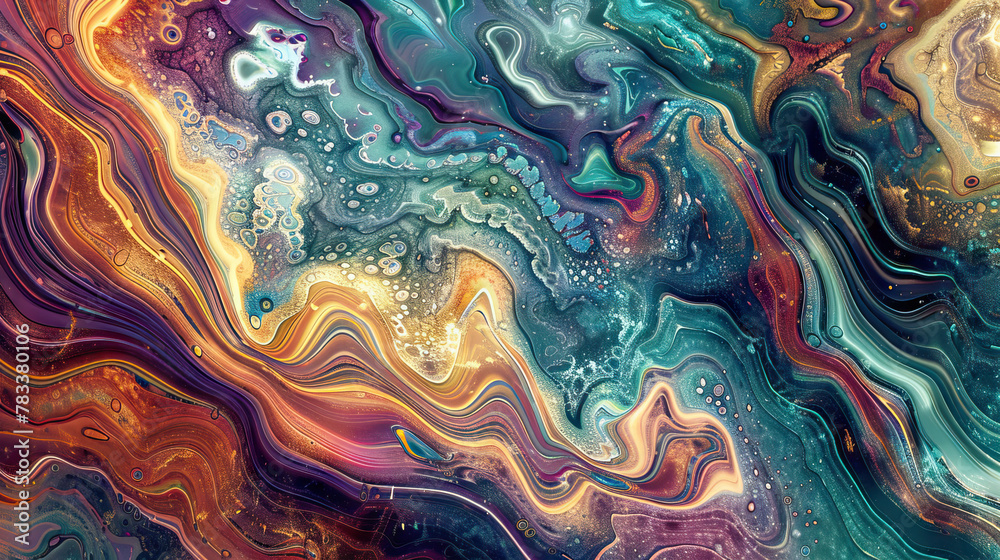 Metamorphic Symphony: An abstract background that evokes the concept of ...