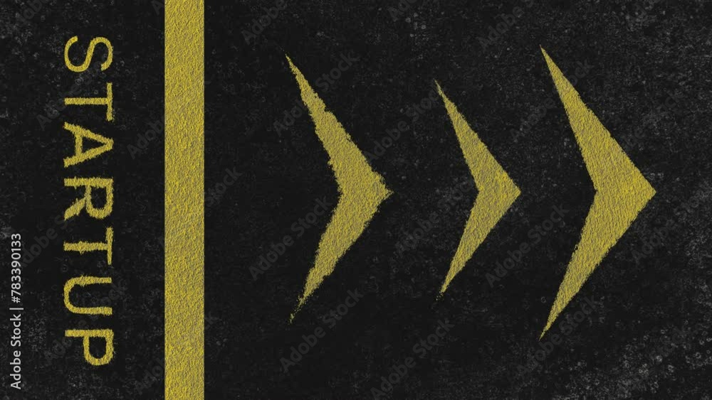 Startup button looped video background. Seamless 4k startup swipe ...